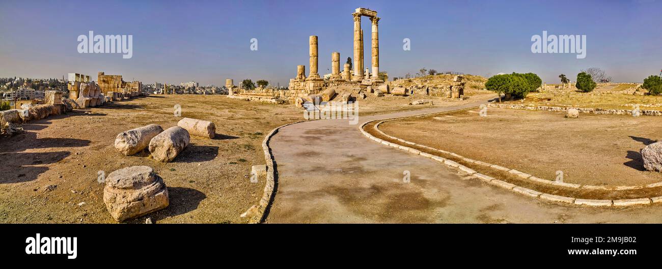 Jordan amman citadel hi-res stock photography and images - Alamy