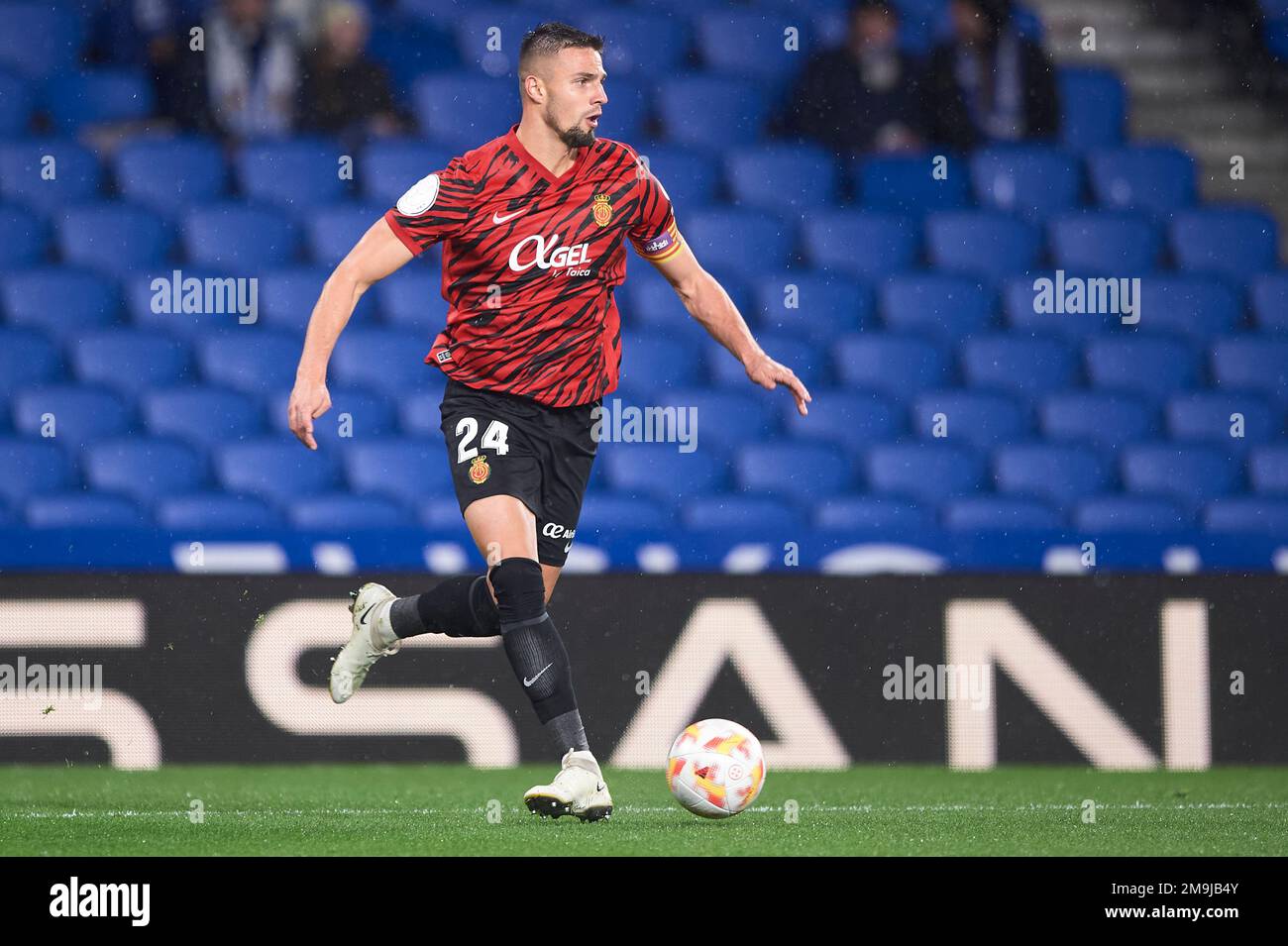 Martin Valjent of RCD Mallorca during the Copa del Rey match between ...