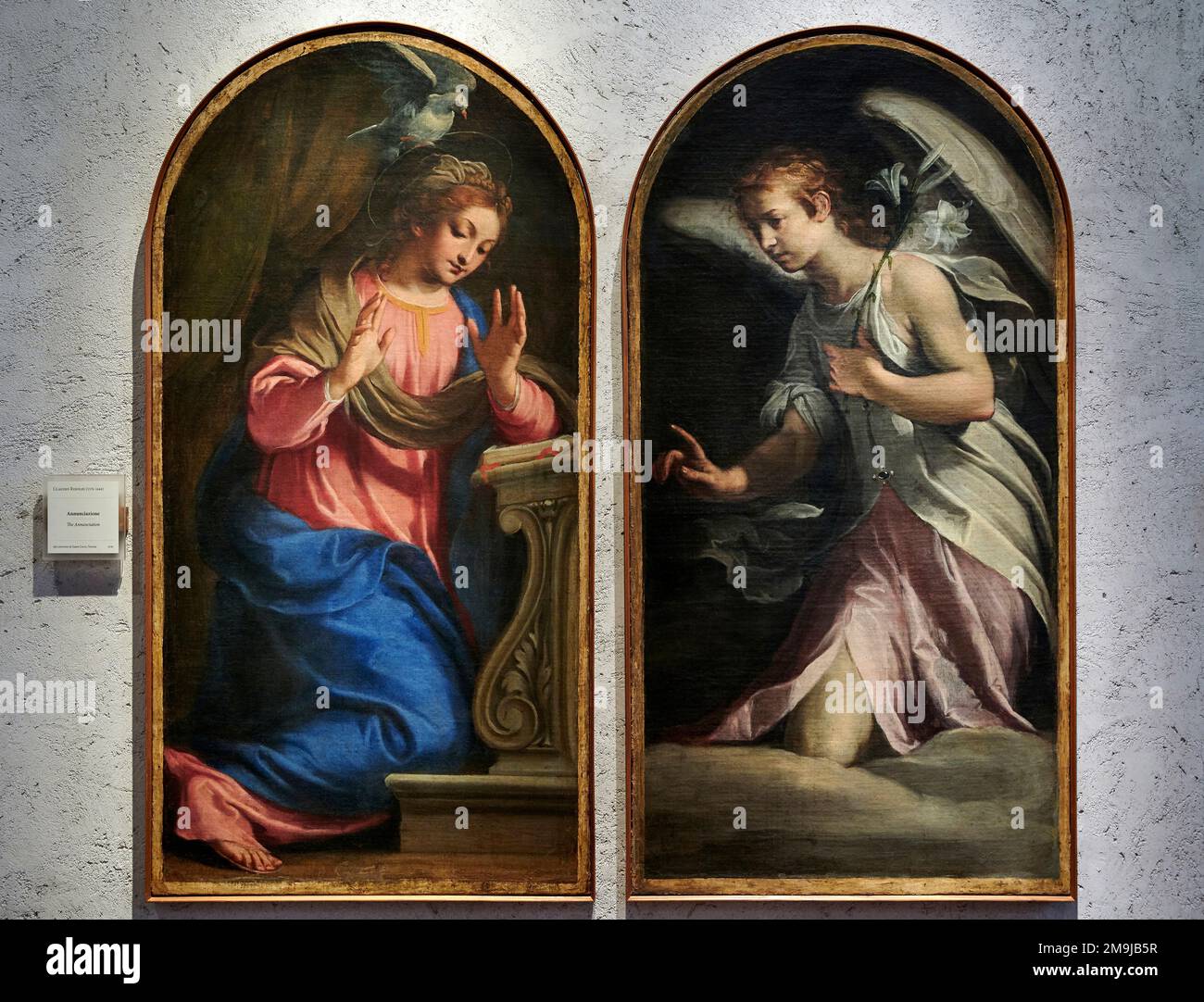 Annunciazione - olio su tela - Claudio Ridolfi - XVII secolo - Verona ...