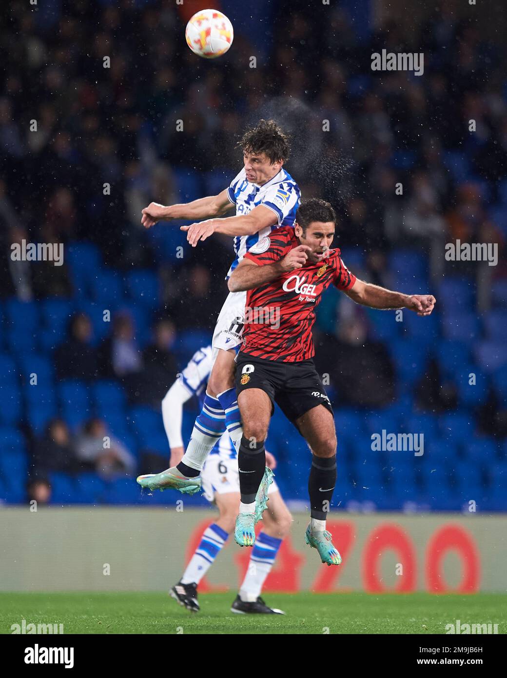 Robin le Normand of Real Sociedad during the Copa del Rey match between ...