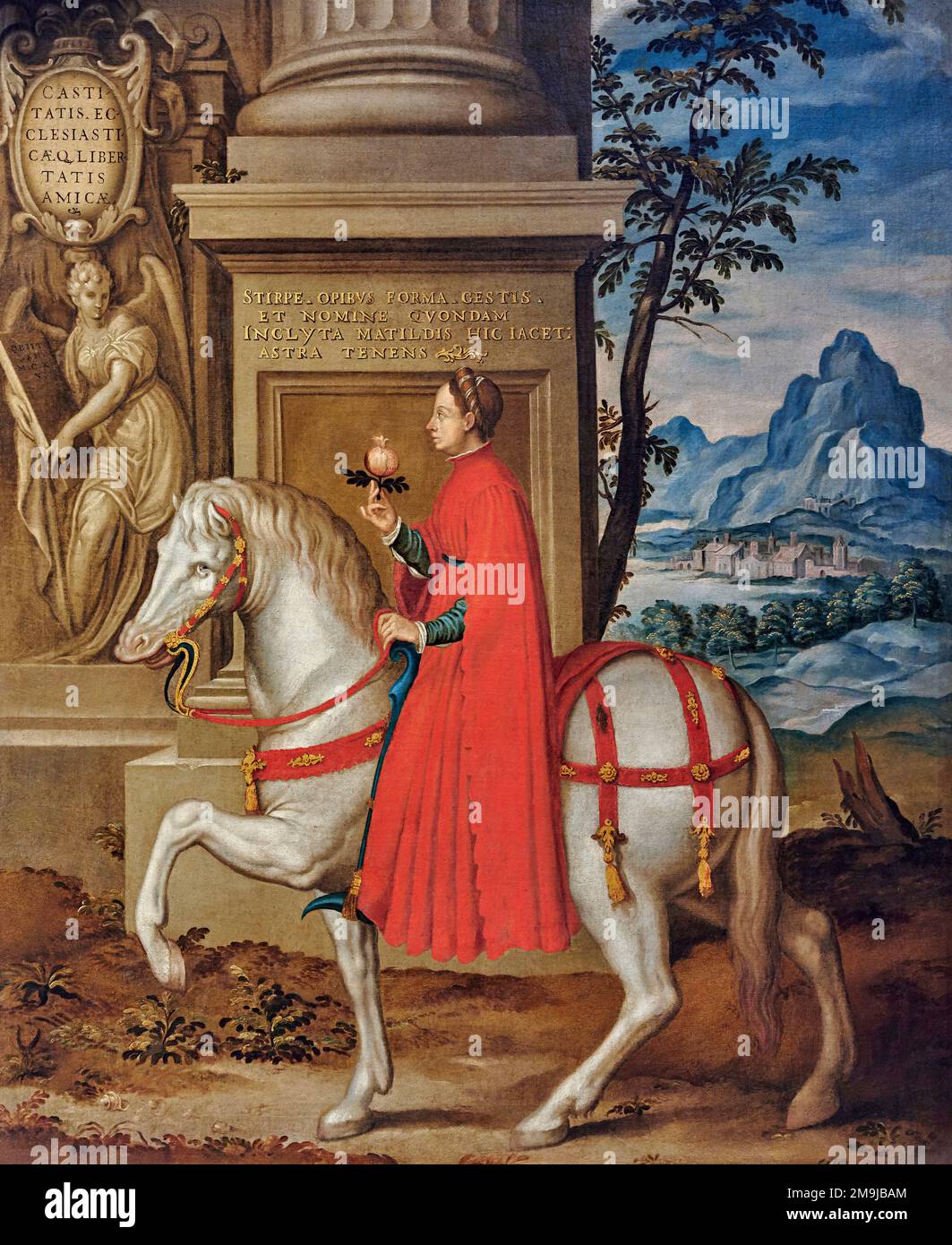 Ritratto allegorico di Matilde di Canossa - Paolo Farinati - XVI secolo ...