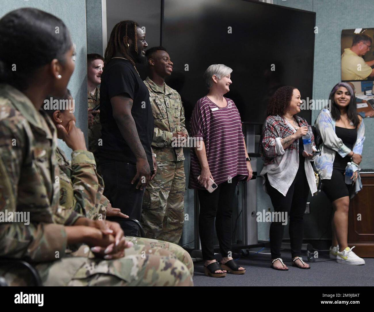 Amber Najm and her husband, T-Pain, an American rapper, tour the 81st ...