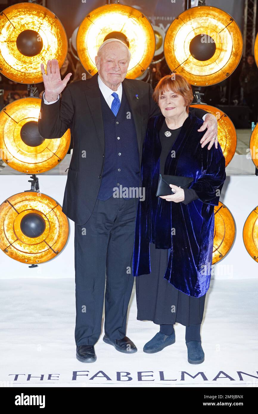 Julian Glover and Isla Blair attend The Fabelmans premiere at Curzon ...