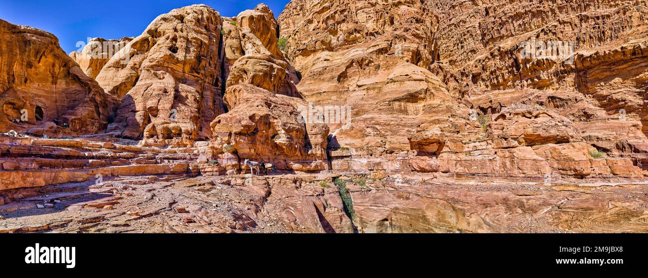 Petra (Raqmu), Southern Jordan Stock Photo - Alamy