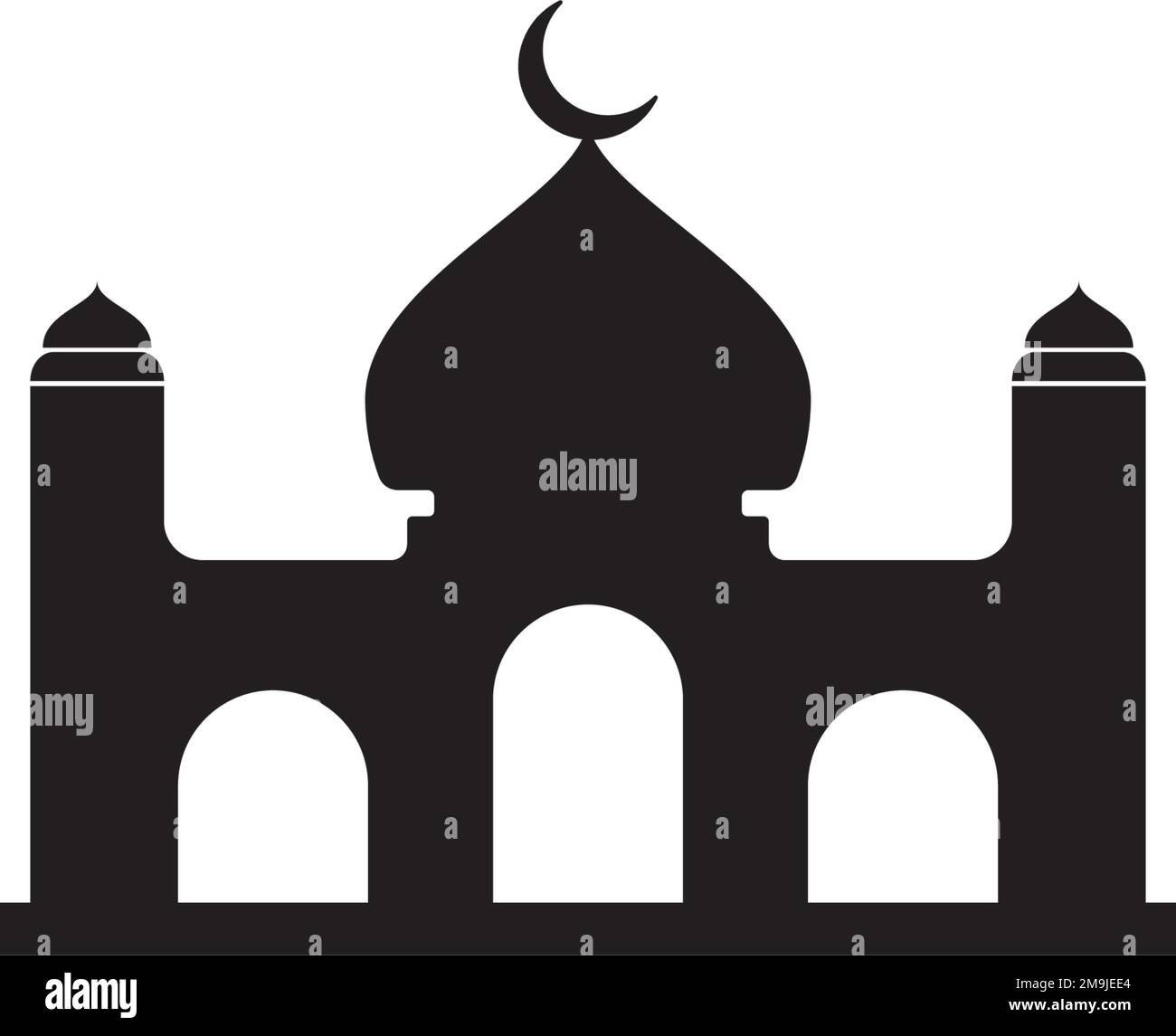 Mosque icon. vector illustration symbol design Stock Vector Image & Art ...