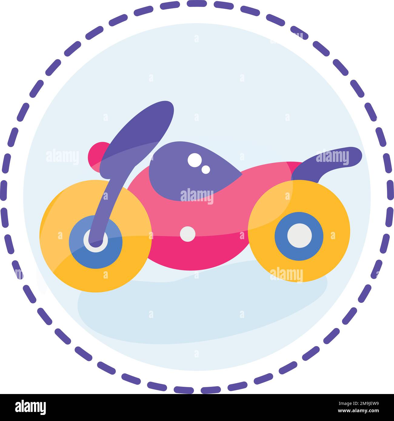 Motorcycle toy Stock Vector Images - Alamy