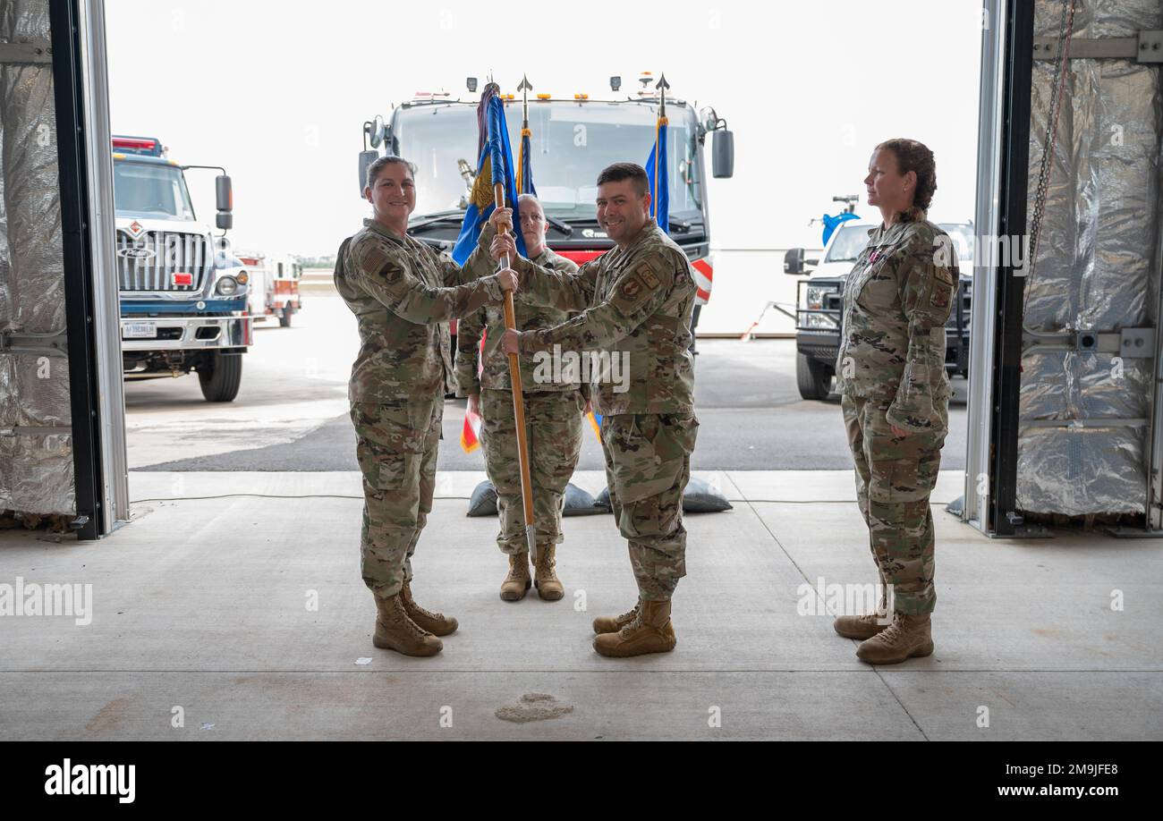 U.S. Air Force Col. Elizabeth Harwood, 325th Mission Support Group ...