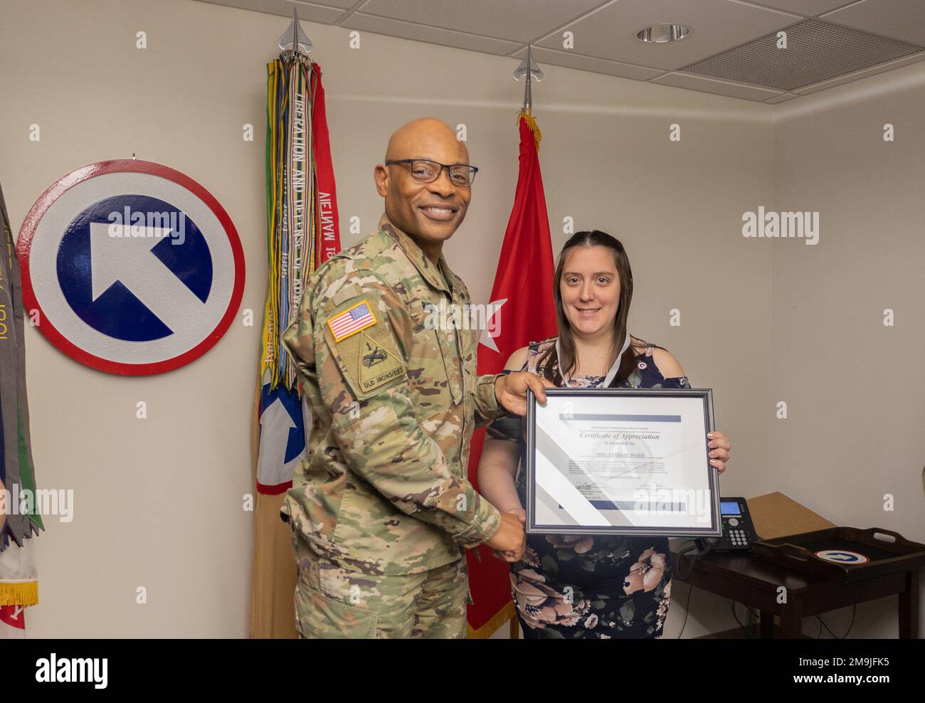Maj. Gen. Michel M. Russell Sr., commanding general, 1st Theater ...
