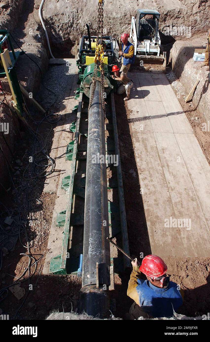 US Air Force (USAF) members assigned to the 819/219th Expeditionary ...