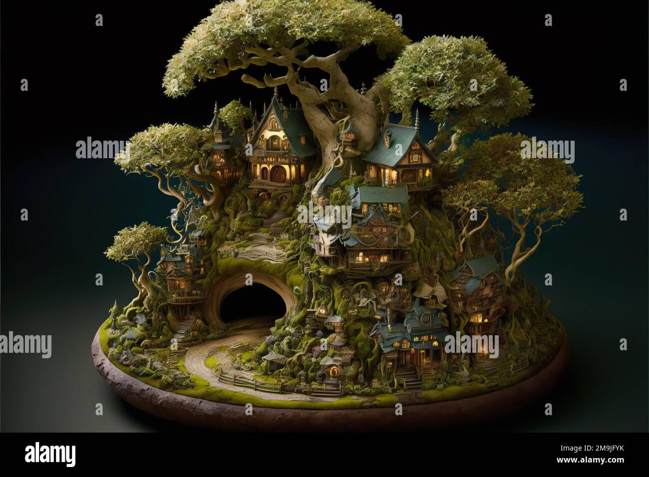 The arch elf hi-res stock photography and images - Alamy