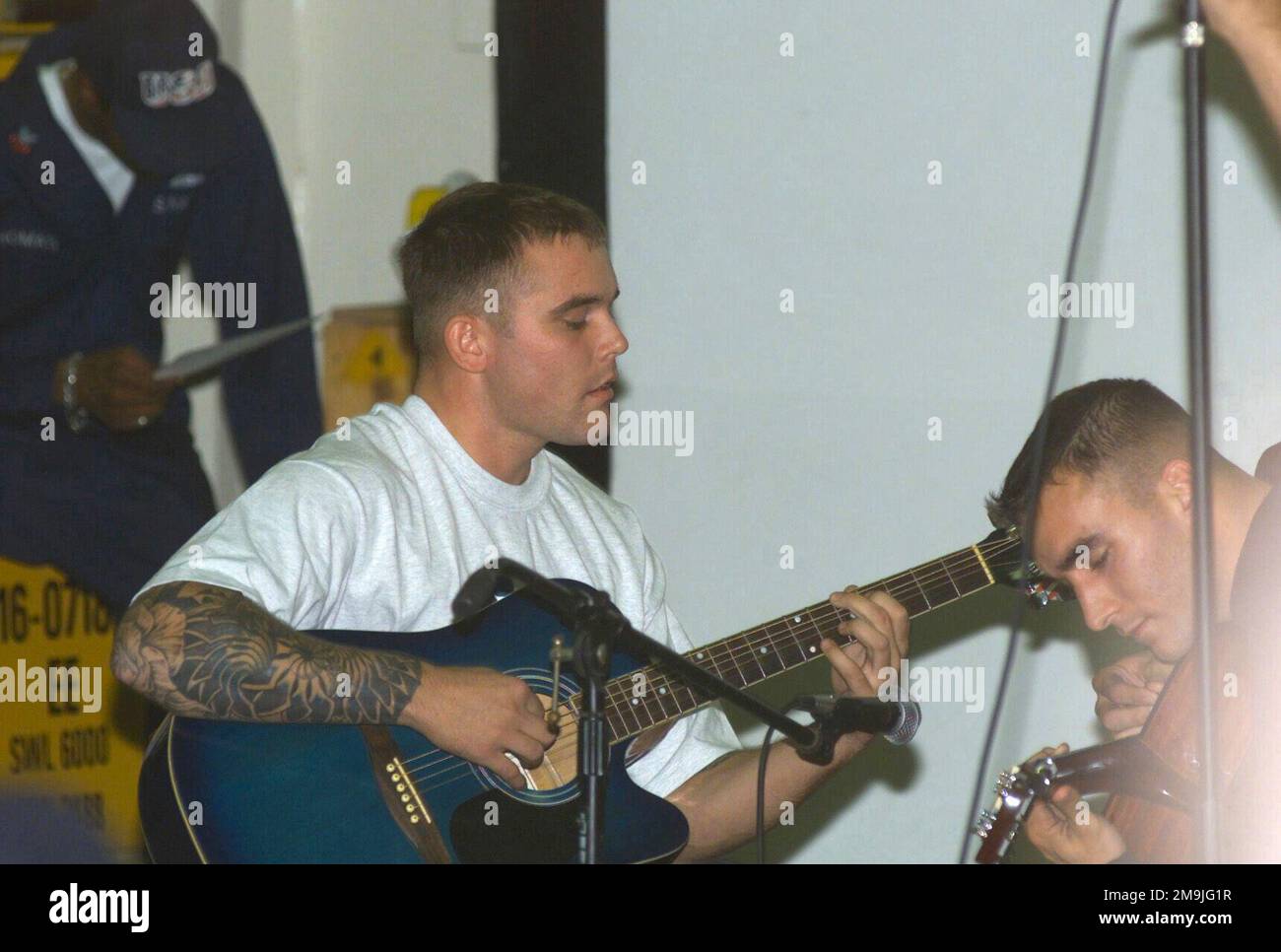 Accompanied by Lance Corporal (LCPL) Douglas L. Griffen from North ...