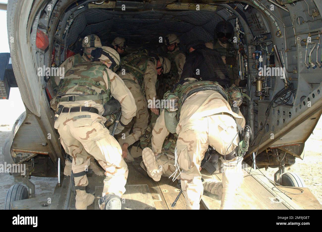 Soldiers assigned to "C" Company, 2nd Battalion, 504th Parachute ...