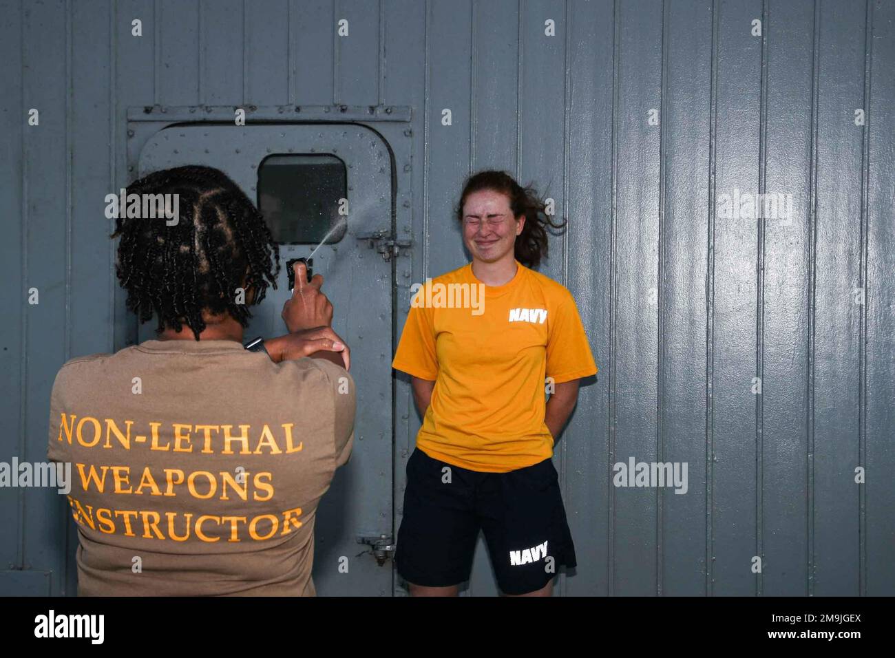 PHILIPPINE SEA (May 19, 2022) Ensign Emily Collins, from San Diego ...