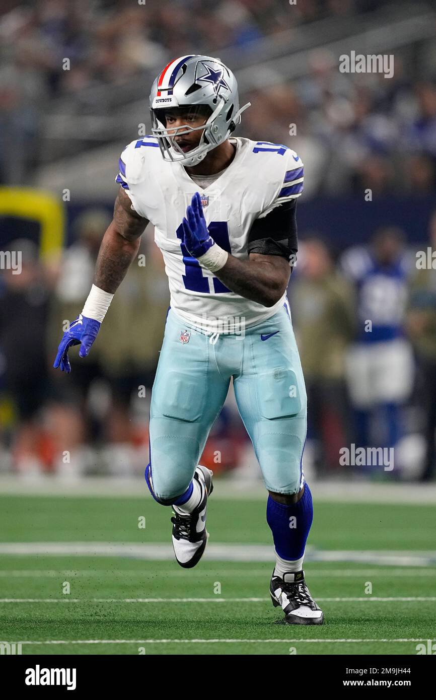 Dallas Cowboys linebacker Micah Parsons rushes against the Indianapolis ...