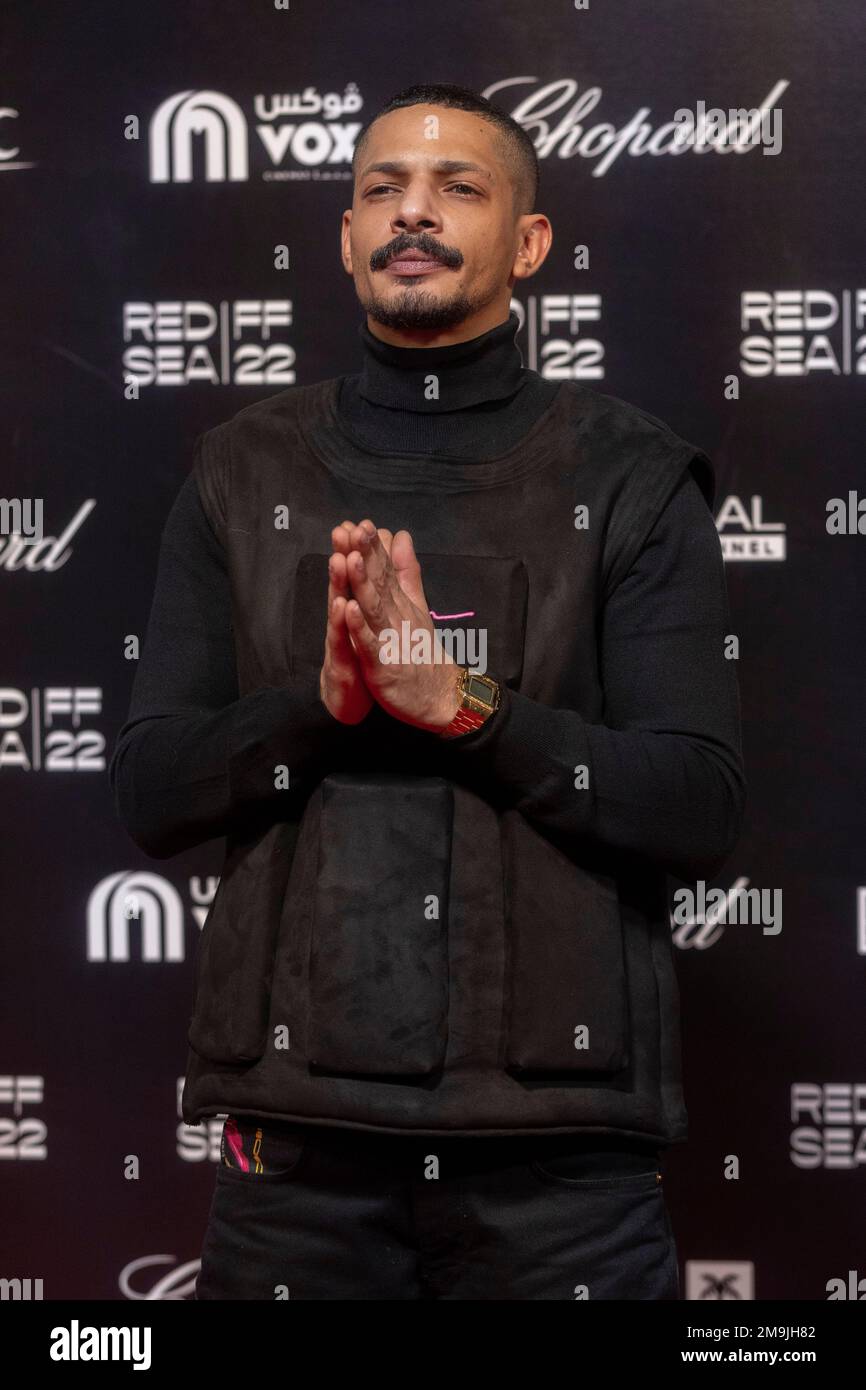 Abdullah Trill poses for photographers upon arrival for the film 'How I ...