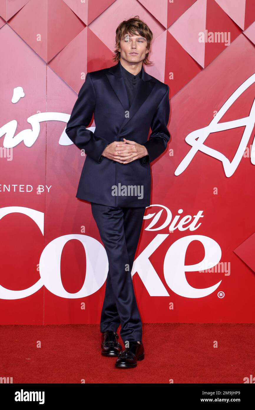Jordan Barrett poses for photographers upon arrival at the British ...