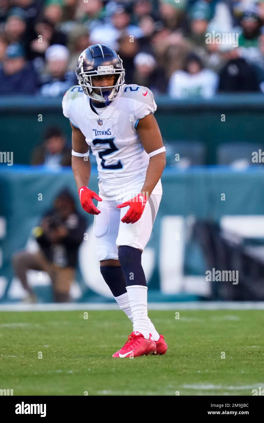 Tennessee Titans wide receiver Robert Woods in action during an NFL ...