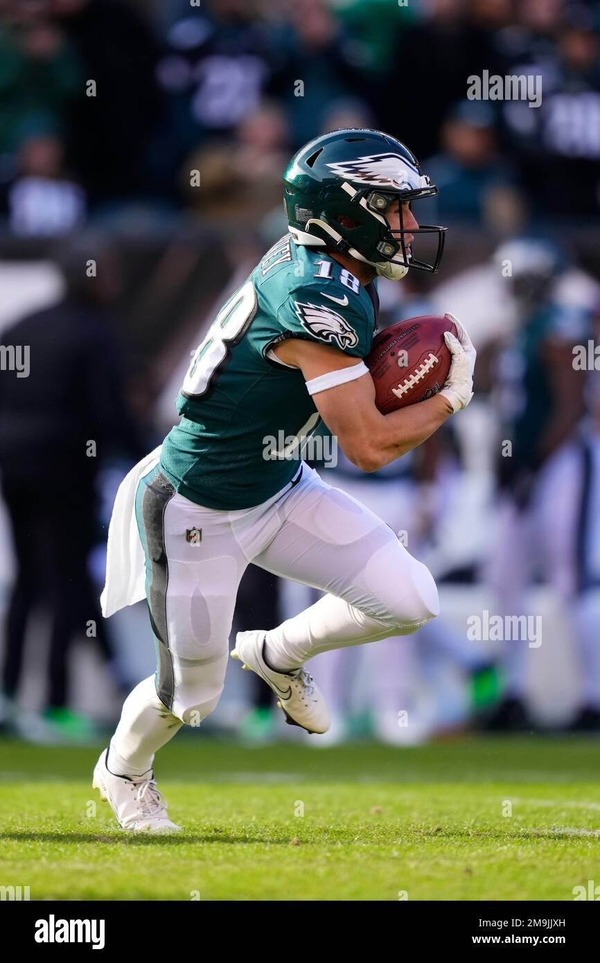 Philadelphia Eagles wide receiver Britain Covey in action during an NFL ...