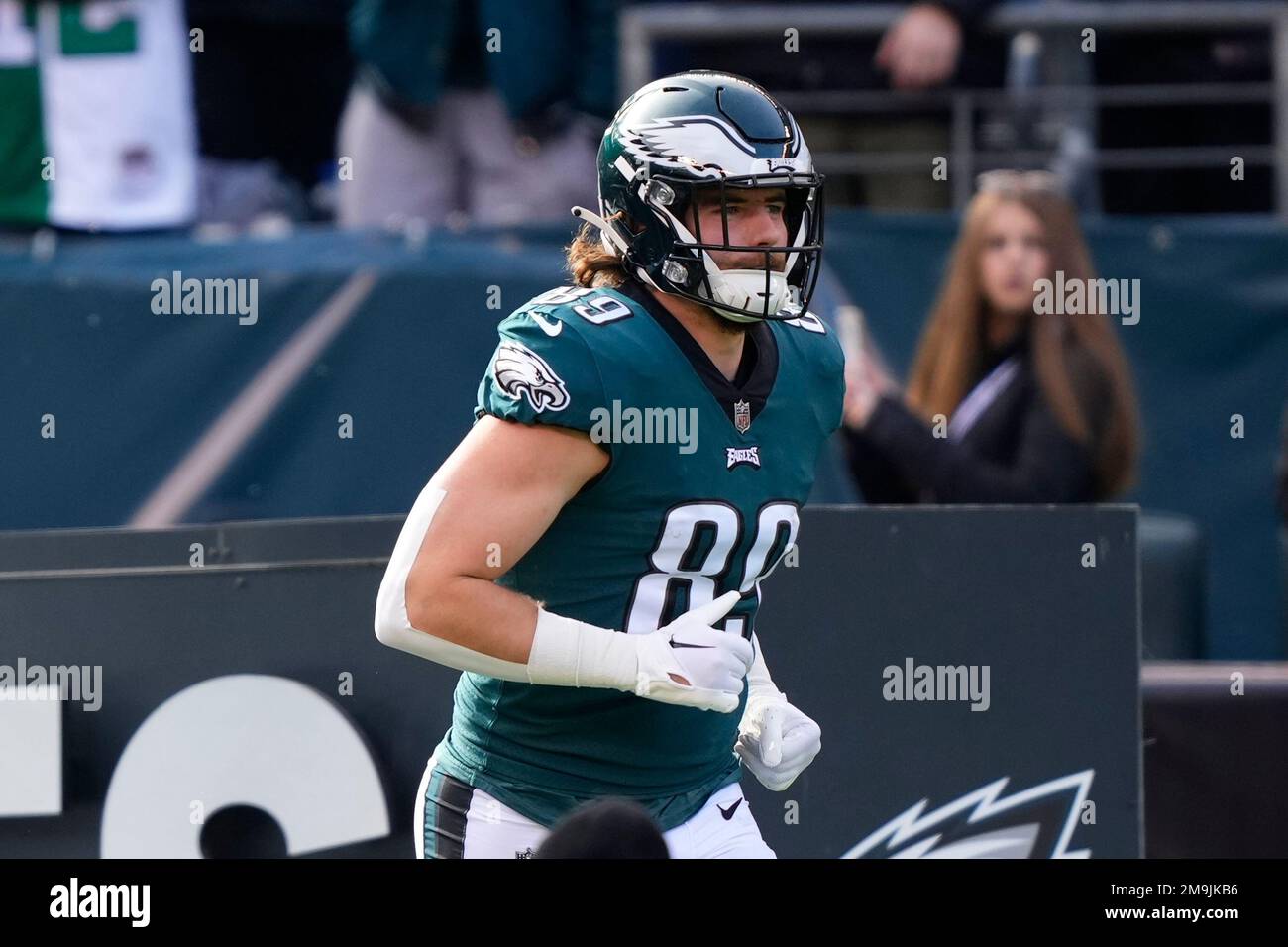 Philadelphia Eagles' Jack Stoll in action before an NFL football game ...