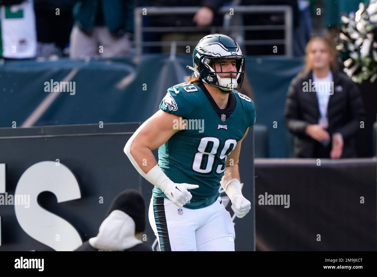 Philadelphia Eagles' Jack Stoll in action before an NFL football game ...