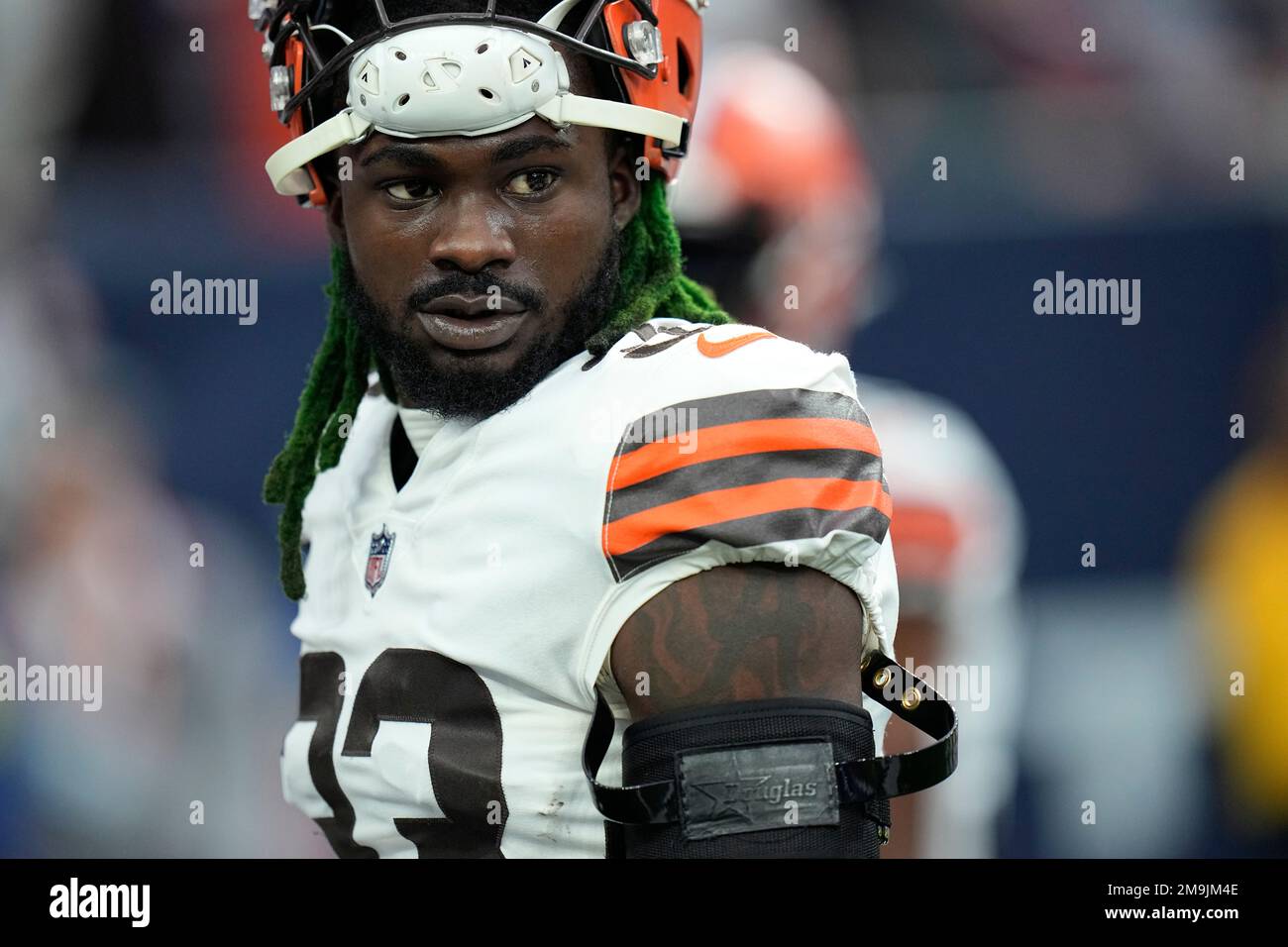 Cleveland Browns safety Ronnie Harrison Jr. (33) during the first half ...