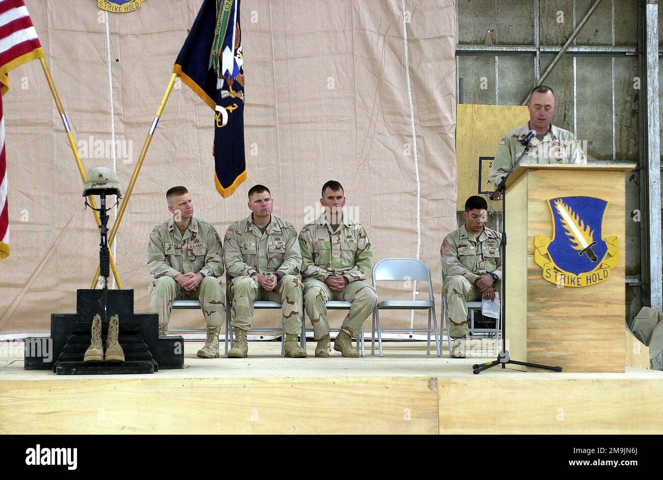 SPECIALIST First Class (SFC) James Camp, with the 1ST Battalion, 504th ...