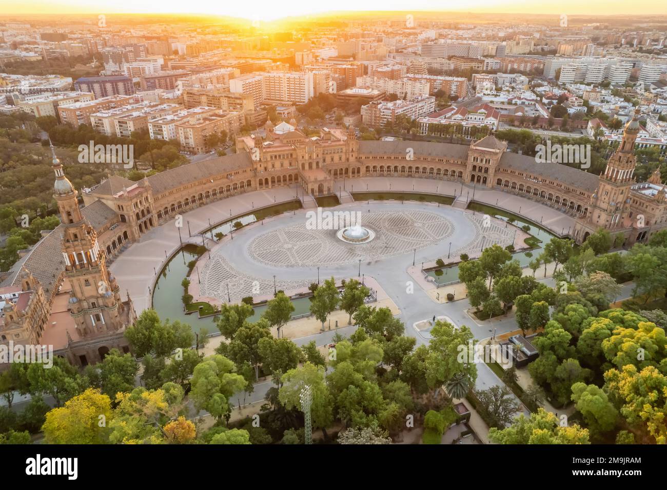 Sevilla aerial hi-res stock photography and images - Alamy