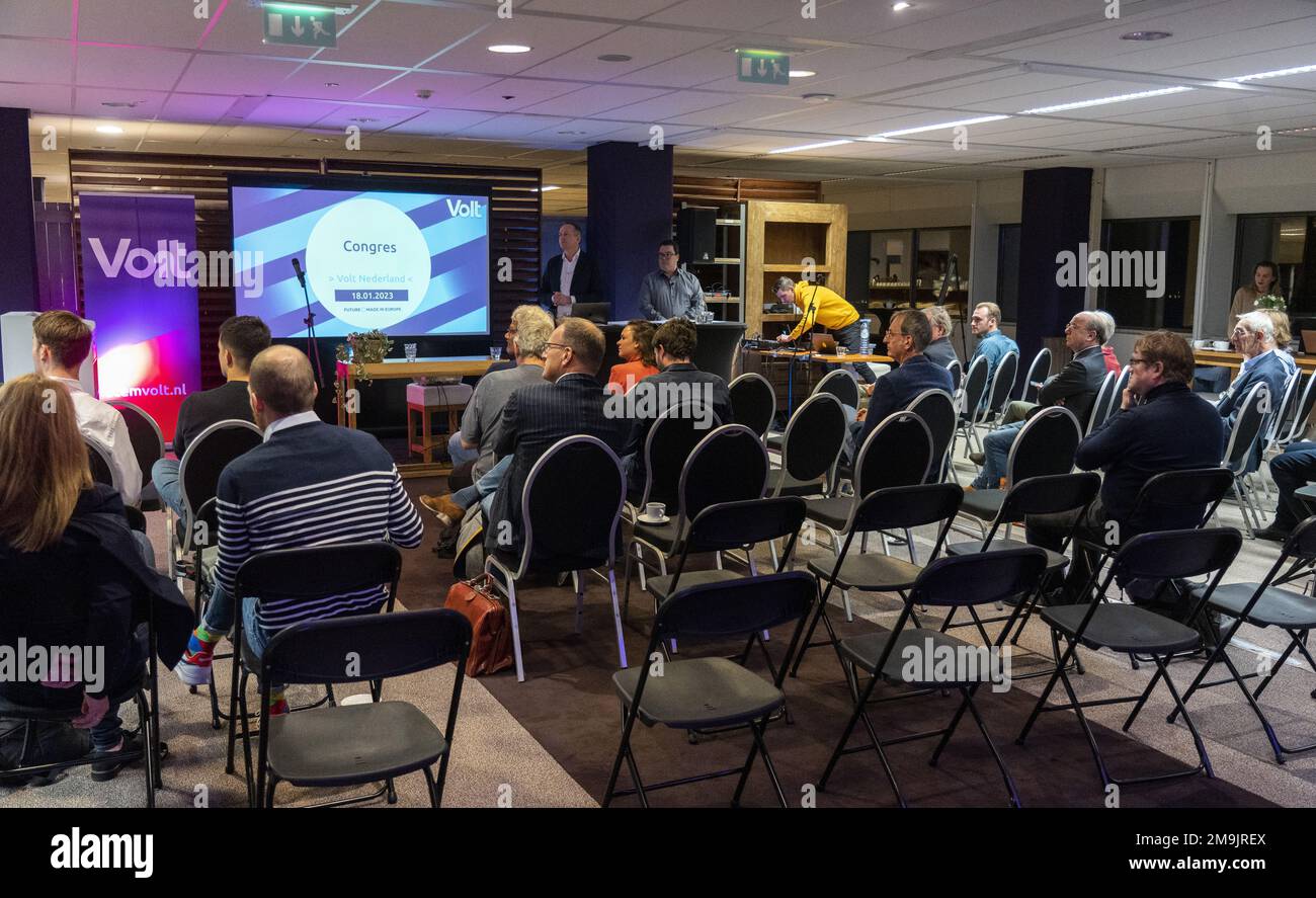 THE HAGUE - Congress of Volt on the statutes and internal regulations ...
