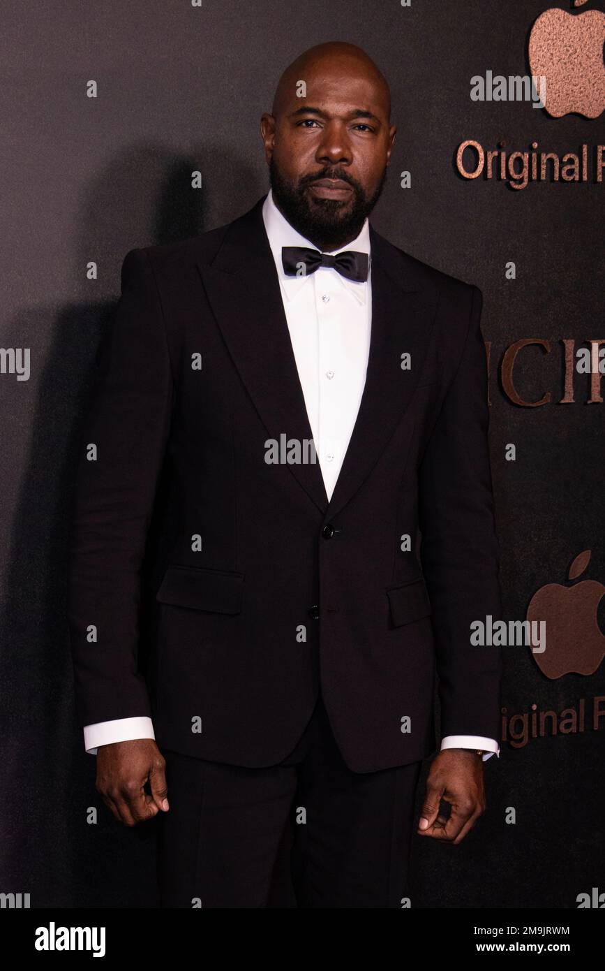 Antoine Fuqua poses for photographers upon arrival for the premiere of ...