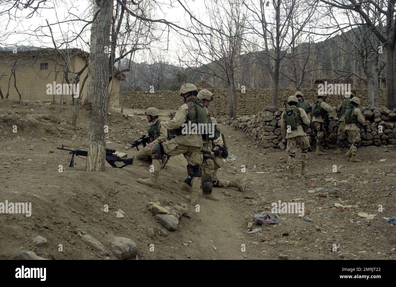 During assault Devil Shock, Special Forces Group (SFG) soldiers with "C ...