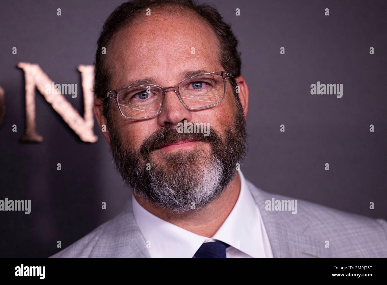 David Denman poses for photographers upon arrival for the premiere of ...
