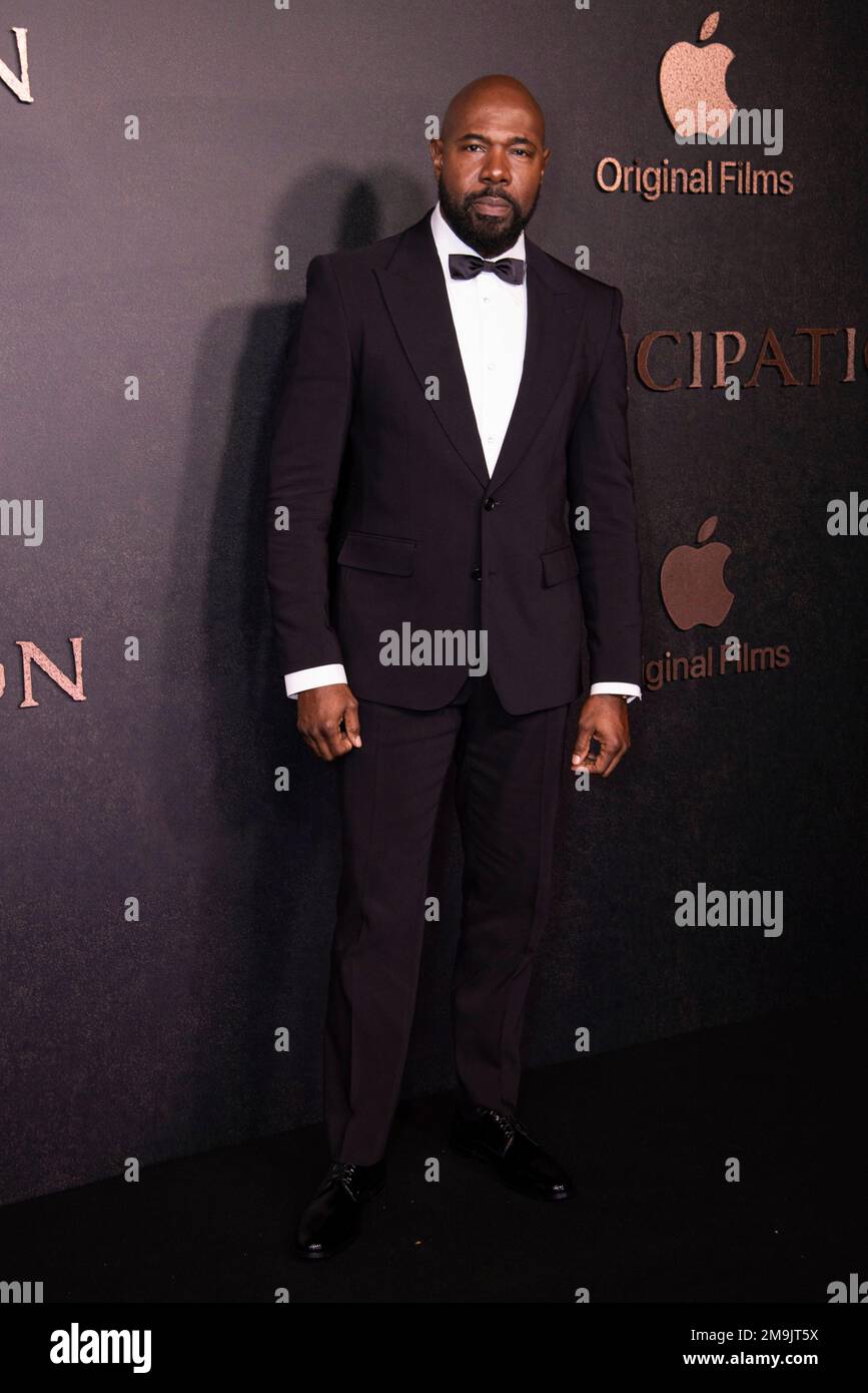 Antoine Fuqua poses for photographers upon arrival for the premiere of ...
