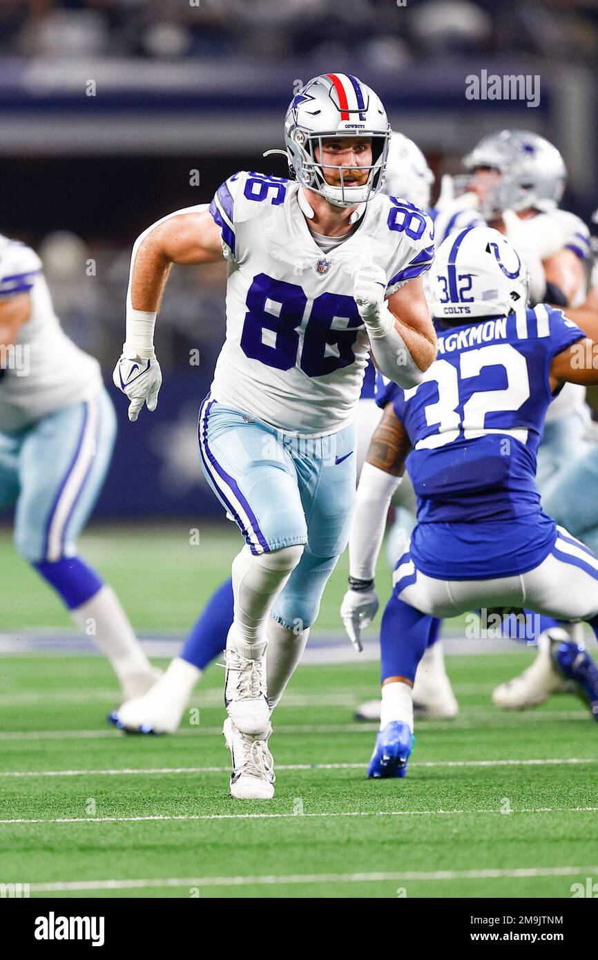 Dallas Cowboys tight end Dalton Schultz (86) is seen during an NFL ...