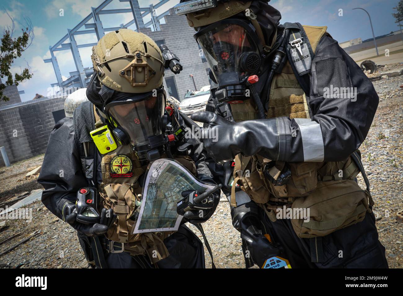 U.S. Marines and Sailors with Chemical Biological Incident Response ...