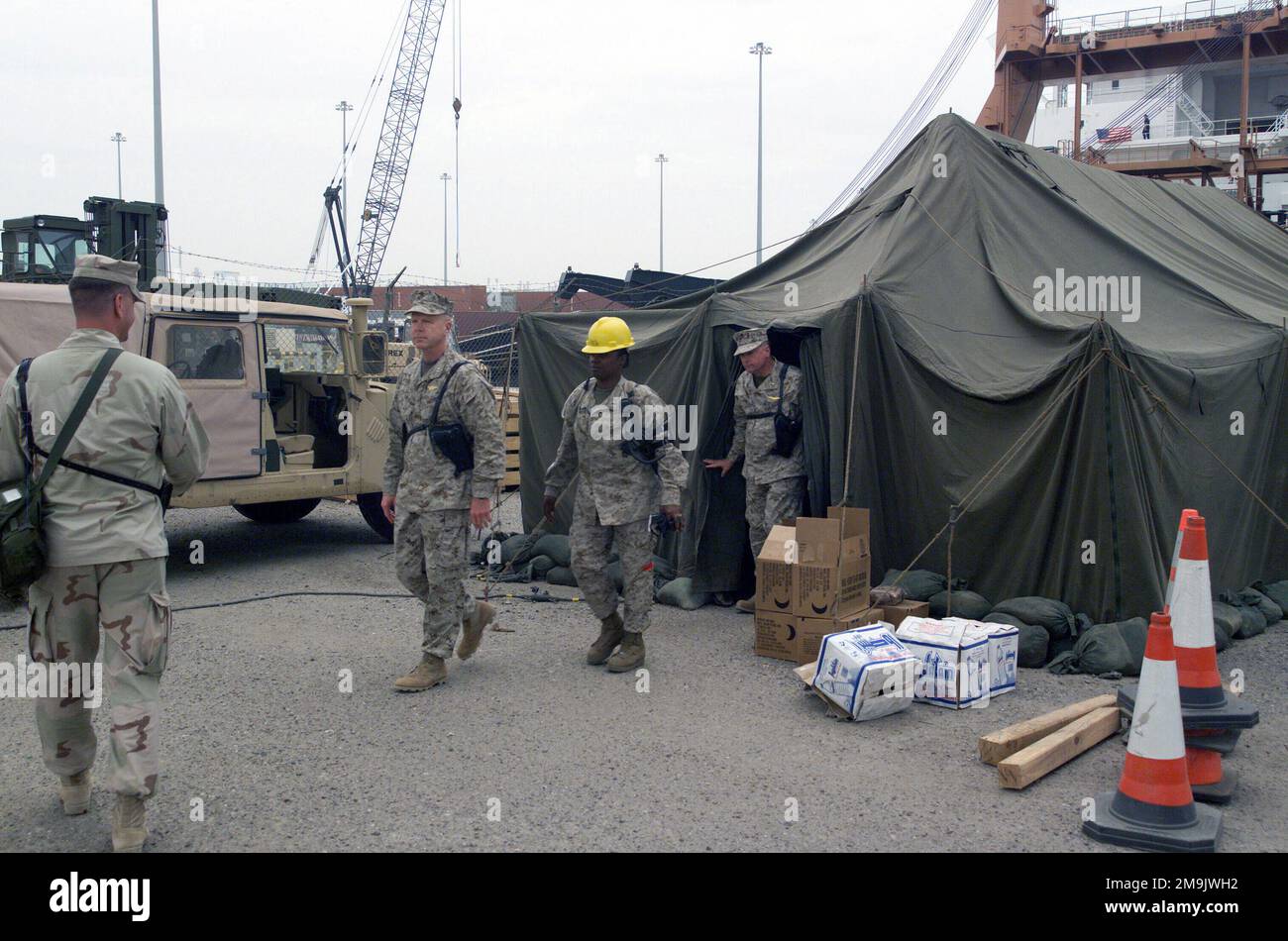 US Marine Corps (USMC) Major General (MGEN) James Amos, First ...