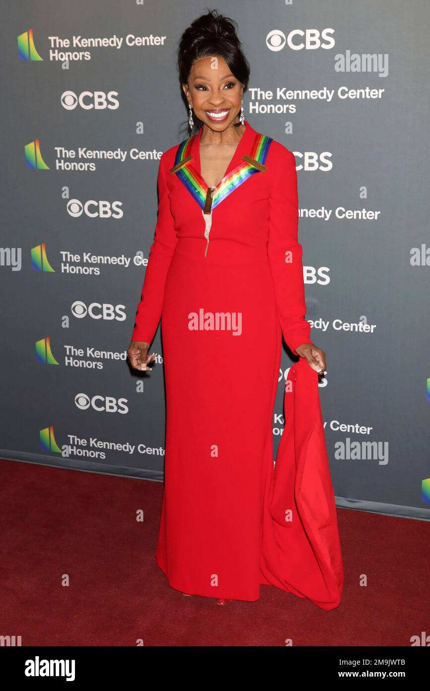 2022 Kennedy Center Honoree Gladys Knight arrives at the Kennedy Center ...