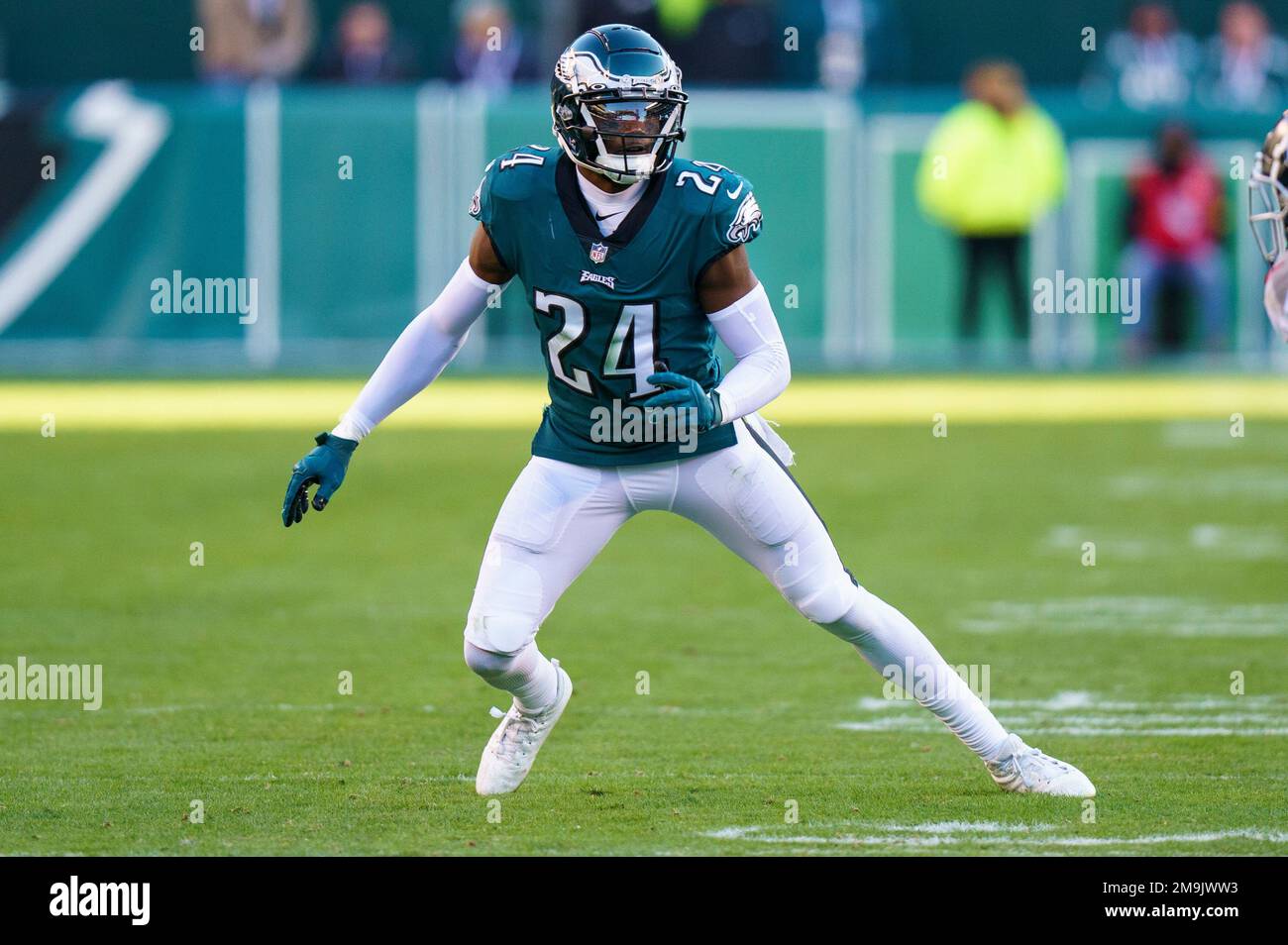Philadelphia Eagles cornerback James Bradberry (24) in action during ...
