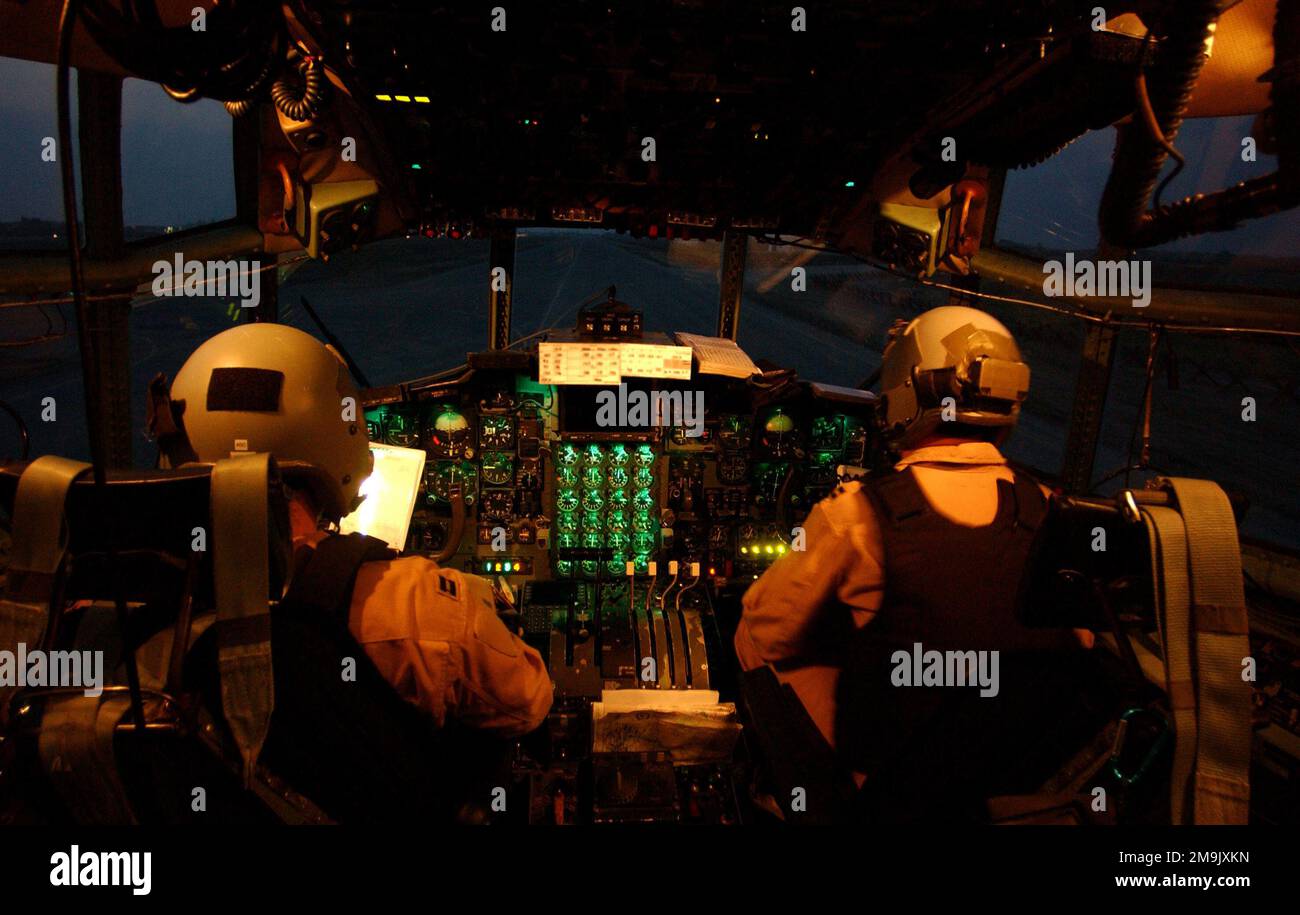 US Air Force (USAF) Captain (CPT) Dave Lopez, (Pilot) and USAF CPT ...