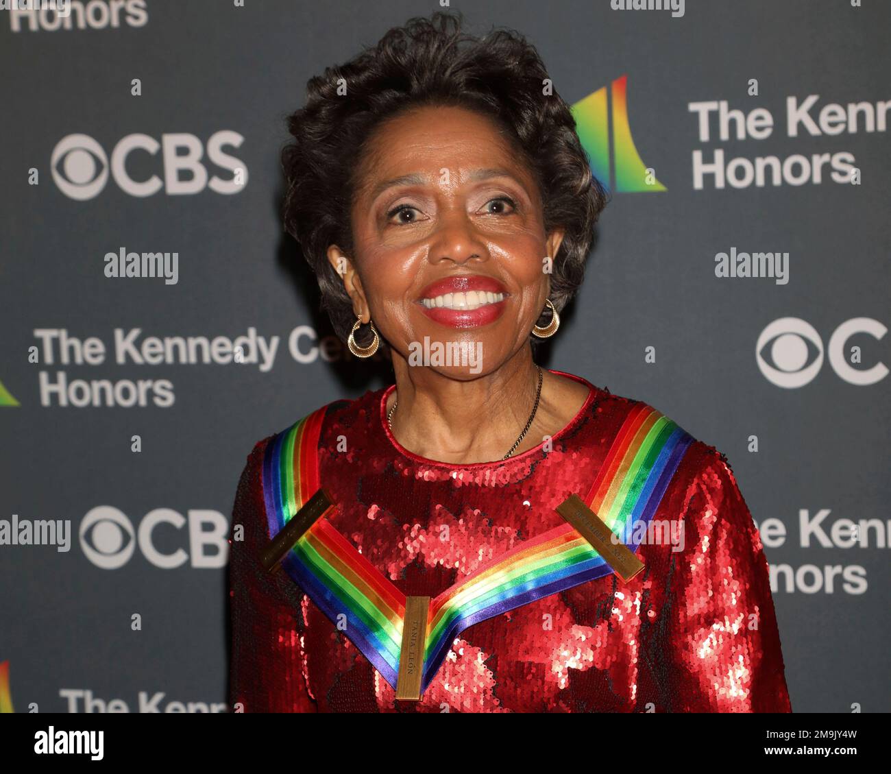 2022 Kennedy Center Honoree Tania Leon arrives at the Kennedy Center ...