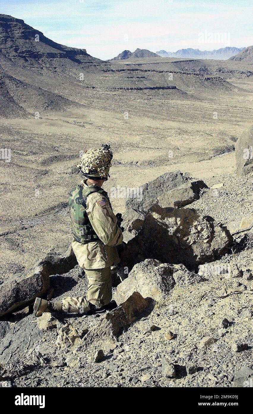 Private First Class (PFC) Tyrell Kelly with "A" Company, 2nd Battalion ...