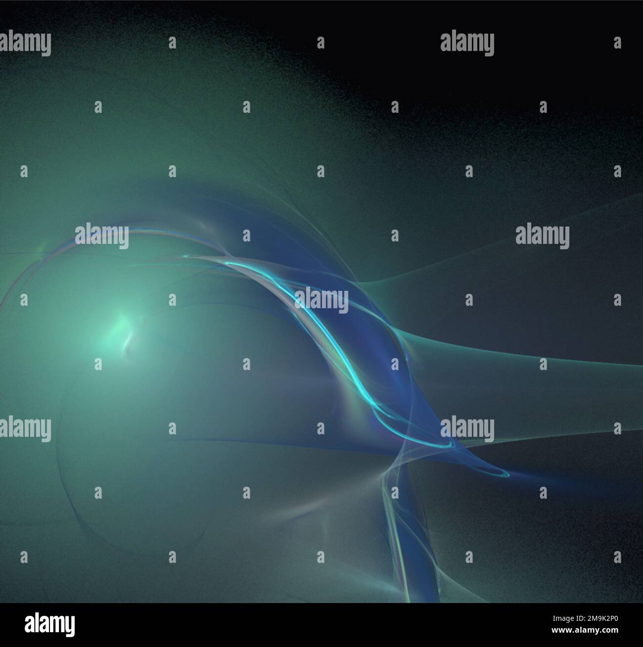 Blue and green abstract pattern hi-res stock photography and images - Alamy