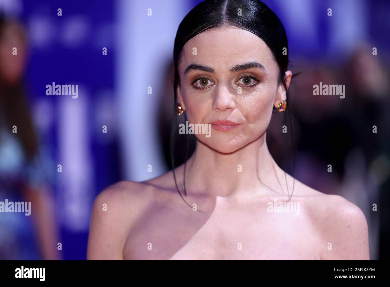 Hayley Squires poses for photographers upon arrival for 'The British ...