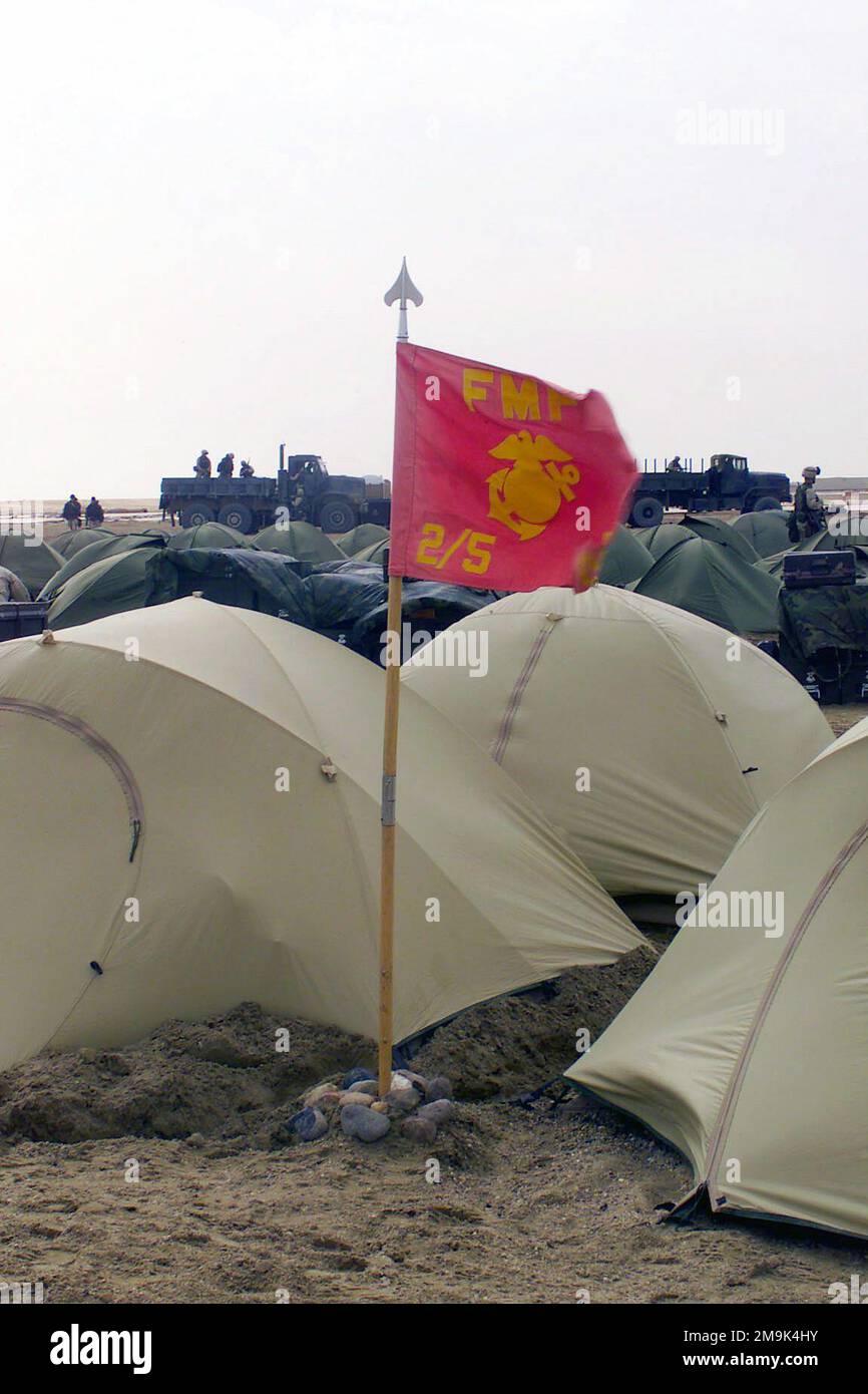 The 2nd Battalion, 5th Marine Regiment, 1ST Marine Division from Camp ...