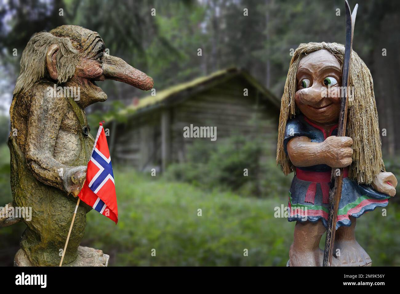 The Norse troll, in Scandinavian mythology, is an evil humanoid ...