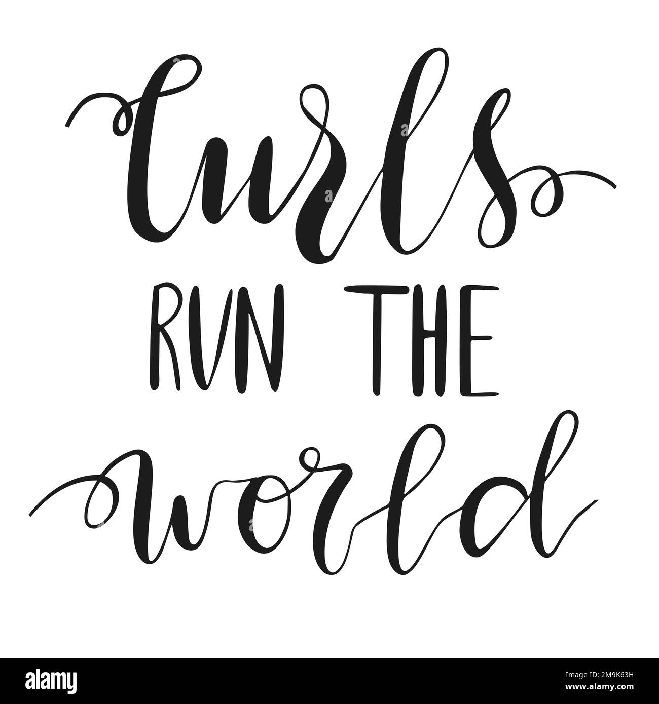 Curl boss hi-res stock photography and images - Alamy