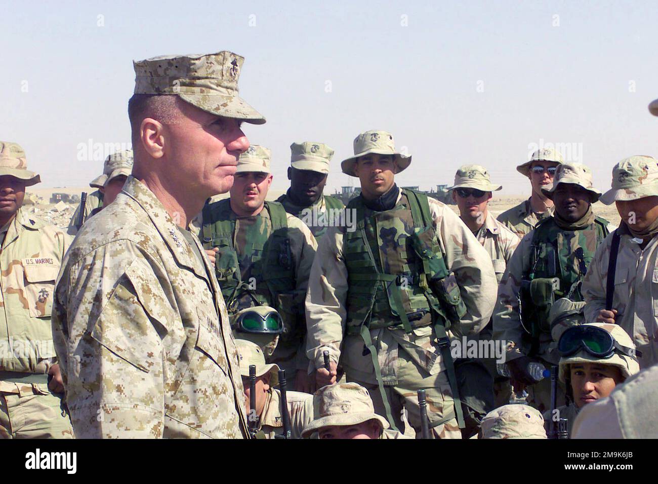US Marines from the 5th Marine Regiment, 1ST Marine Division, Camp ...