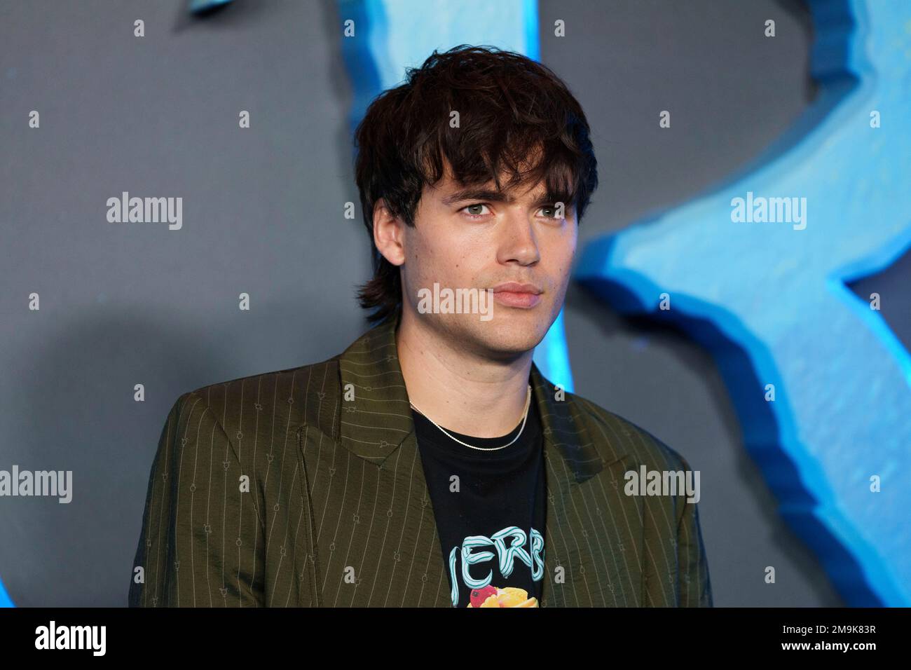 James Flatters poses for photographers during a photo call for the film ...