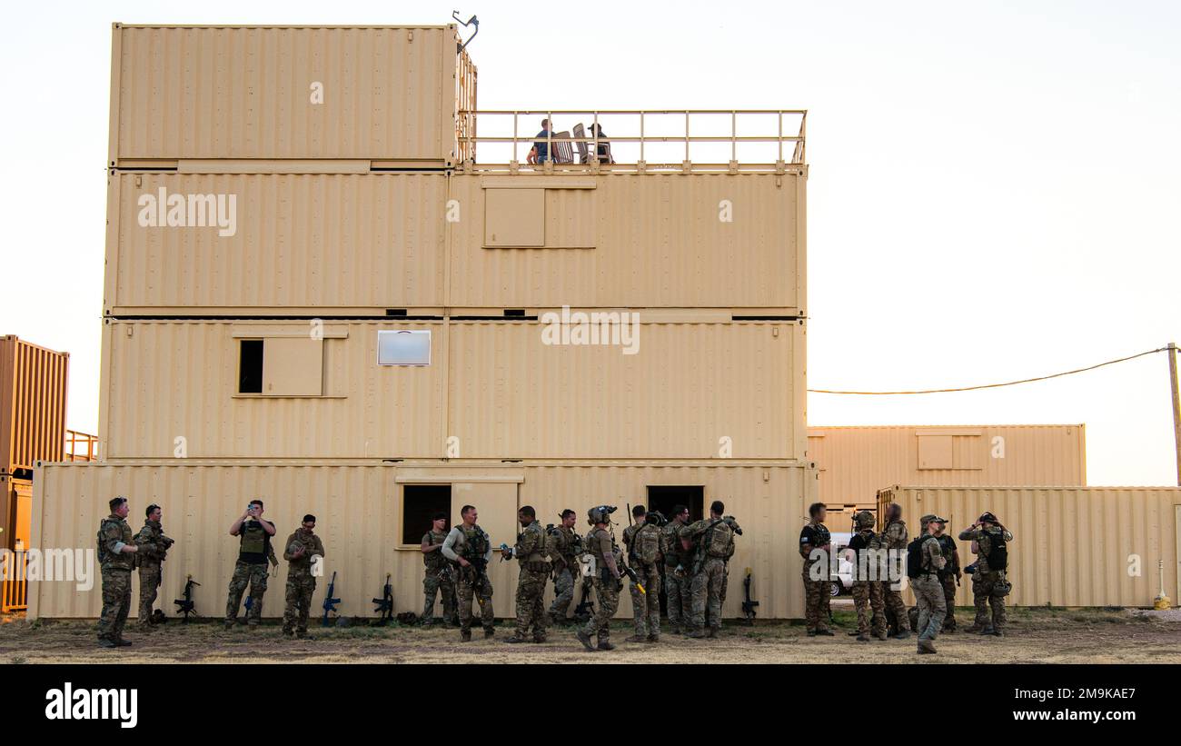 U.S. Airmen assigned to Cannon Air Force Base, New Mexico, Duke Field ...