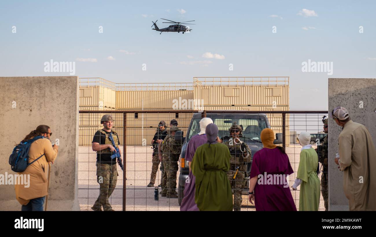 A U.S. Air Force 512th Rescue Squadron HH-60G Pave Hawk helicopter ...