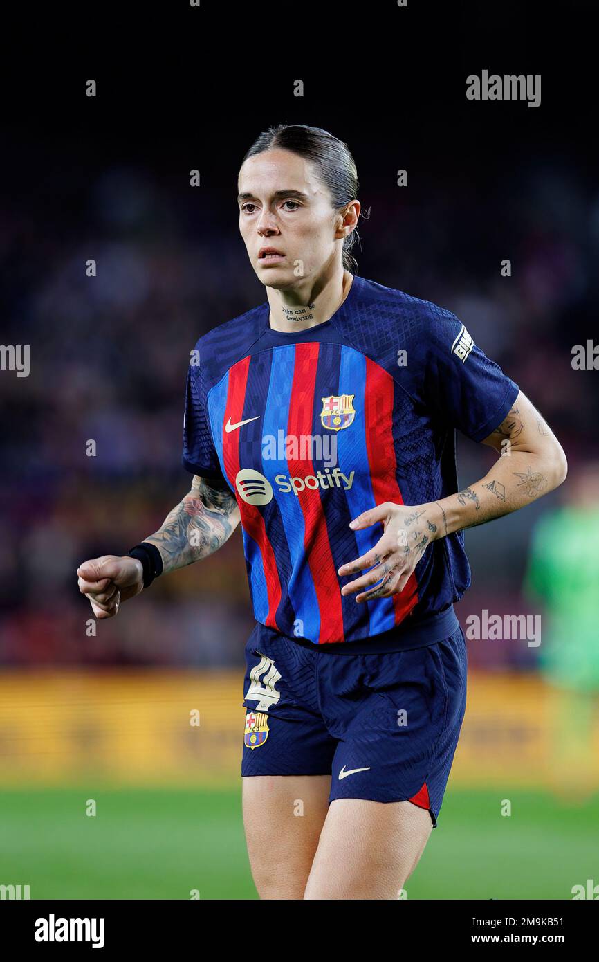 BARCELONA - DEC 21: Mapi Leon in action during the UEFA Women's ...